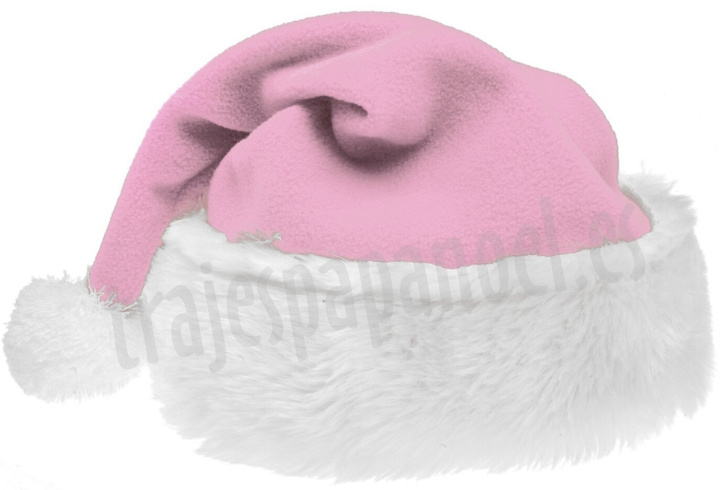 Gorro en color rosa claro